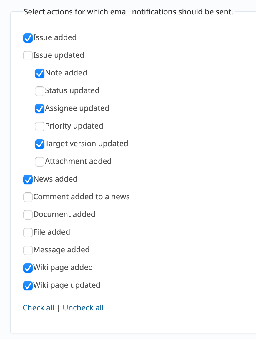 Quick 5-Minute Guide to the Email Notification Settings in Redmine | Redmine Advisor