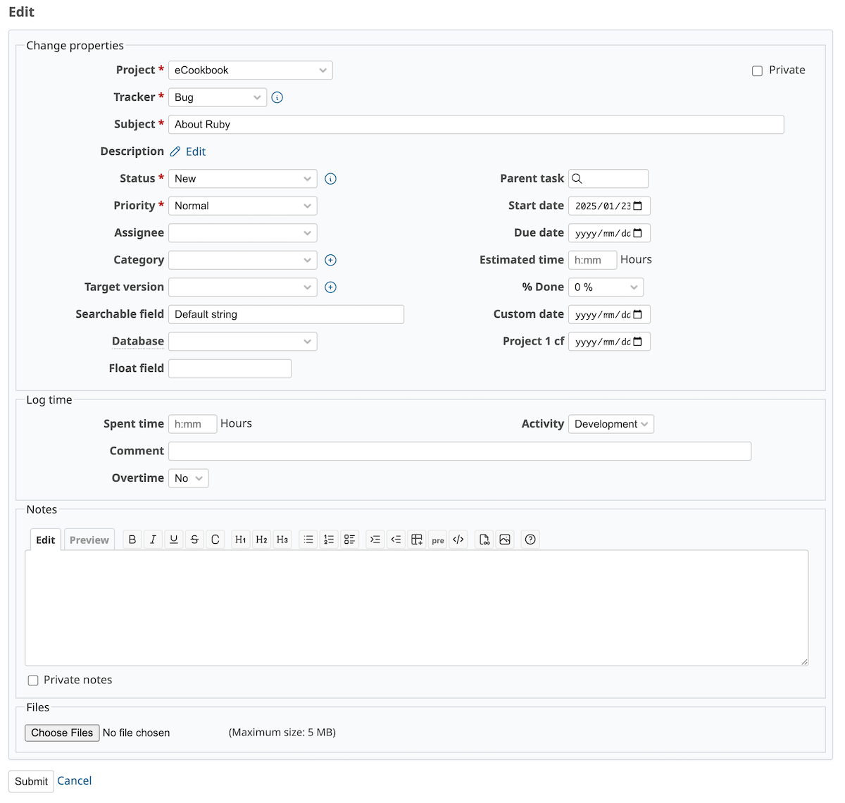 Quick 5-Minute Guide to the Issue in Redmine | Redmine Advisor