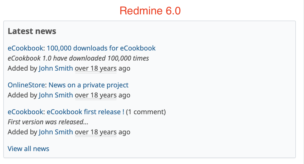 Redmine 6.0: In-Depth Guide to New Features | Redmine Advisor