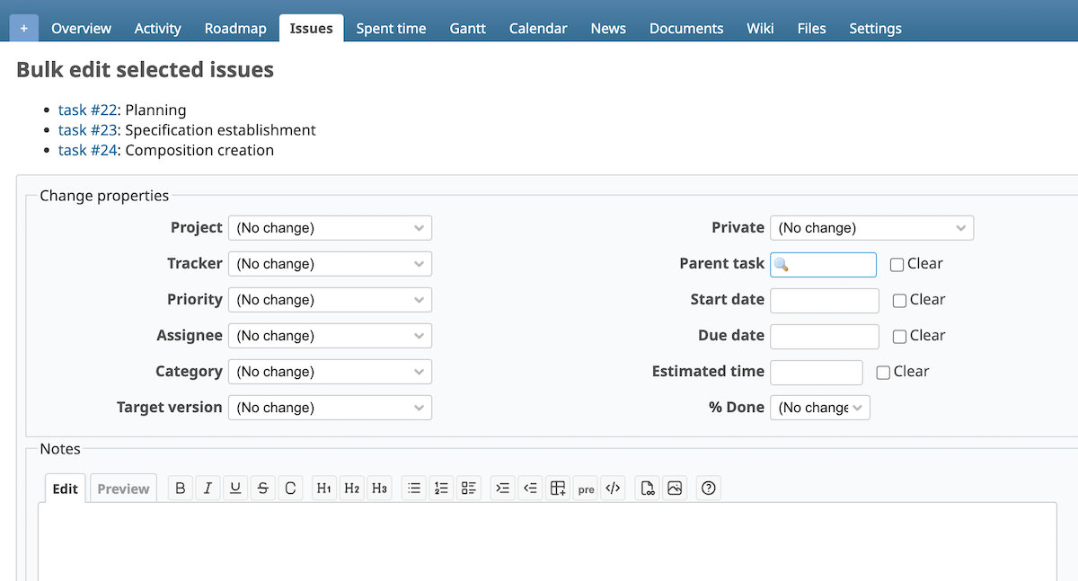 Redmine Quick Tip Use The Context Menu To Bulk Update Multiple Issues Redmine Advisor 